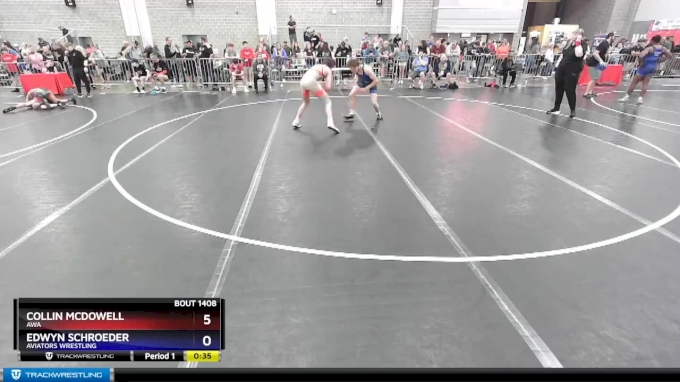 144 lbs Cons. Semi - Collin McDowell, AWA vs Edwyn Schroeder, Aviators ...