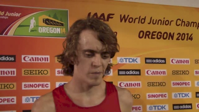 Penn's Brendan Shearn after another solid 10k at World Juniors