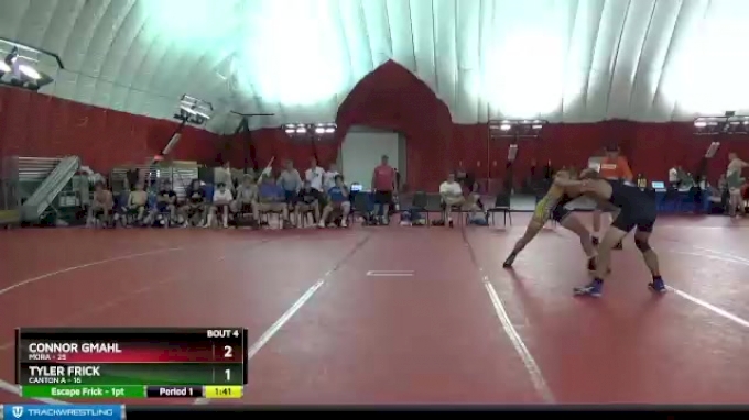 160 lbs Quarterfinals (8 Team) - Connor Gmahl, Mora vs Tyler Frick ...