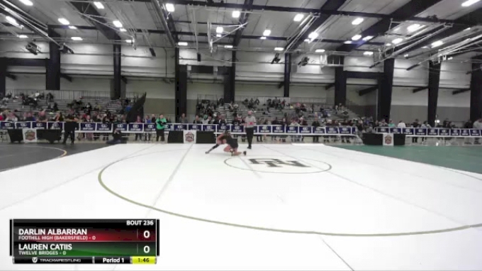 105 lbs Champ. Round 3 - Darlin Albarran, Foothill High (Bakersfield ...