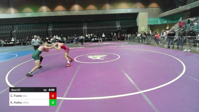 141 lbs Round Of 32 - Cody Foote, Arizona State-UNATT vs Kellen Kolka ...