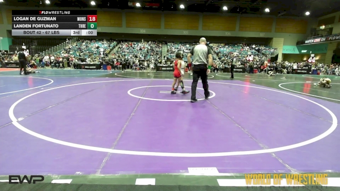 52 lbs Consi Of 16 #2 - Cristiano Gutierrez, Region Wrestling Academy ...