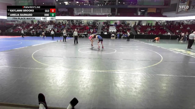 152 lbs 7th Place Match - Amelia Barnard, Emmett vs Kaylanni Brooks ...