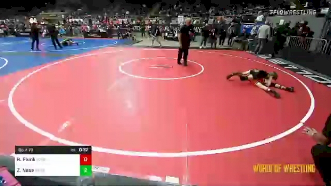 67 lbs Consi Of 16 #2 - Braxton Plunk, Coweta Tiger Wrestling vs Zandon ...