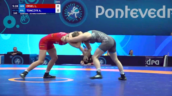 50 kg Qualif. - Lisa Ersel, Germany vs Amanda Tomczyk, Poland