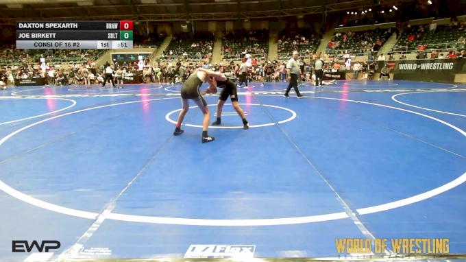 100 lbs Consi Of 16 #2 - Daxton Spexarth, Brawlers vs Joe Birkett ...