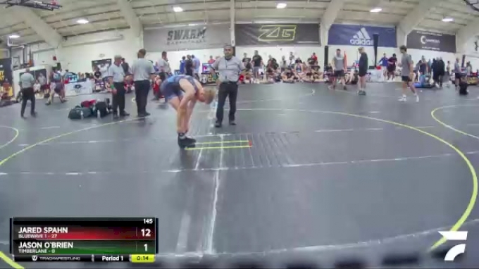 155 lbs Round 3 (6 Team) - Dylan Gagnon, BlueWave 1 vs Jake Morrissey ...