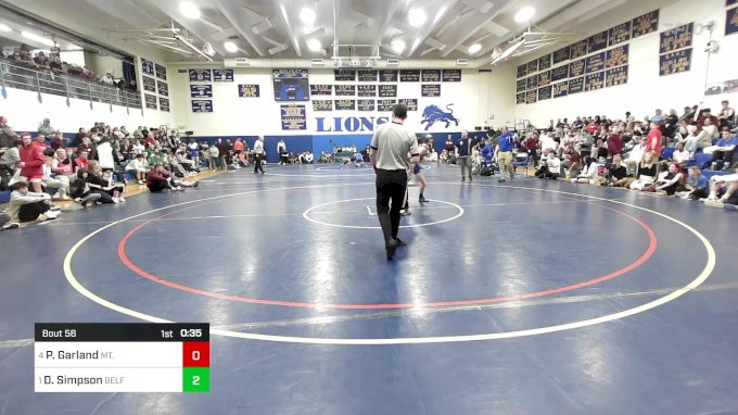 106 lbs Semifinal - Clayton McPheters, Mattanawcook vs Kylan Berry ...