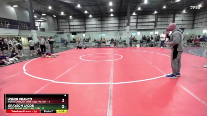 65 lbs Round 1 (6 Team) - Asher Franco, NORTH CAROLINA WRESTLING ...