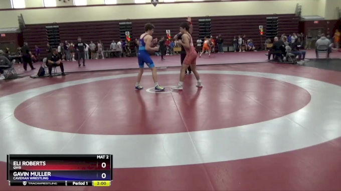 16U-7 lbs Round 3 - Eli Roberts, QWB vs Gavin Muller, Caveman Wrestling