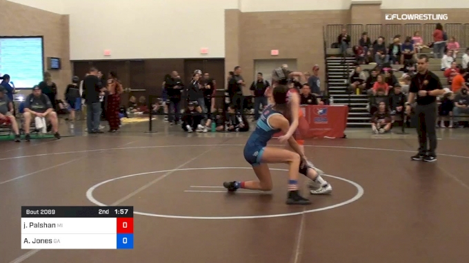 49 kg Round Of 32 - Johanna Palshan, Team Michigan vs Amani Jones, Team ...