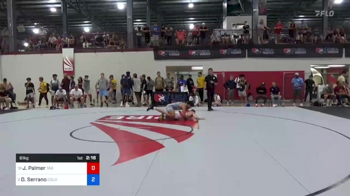 61 kg Round Of 16 - Jace Palmer, Tar Heel Wrestling Club vs Dominick ...