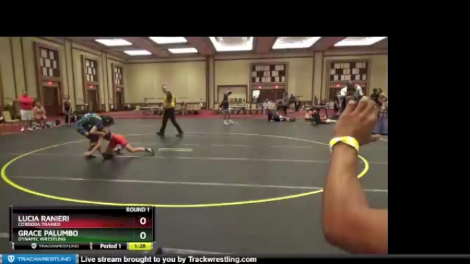100 lbs Round 1 - Grace Palumbo, Dynamic Wrestling vs Lucia Ranieri ...