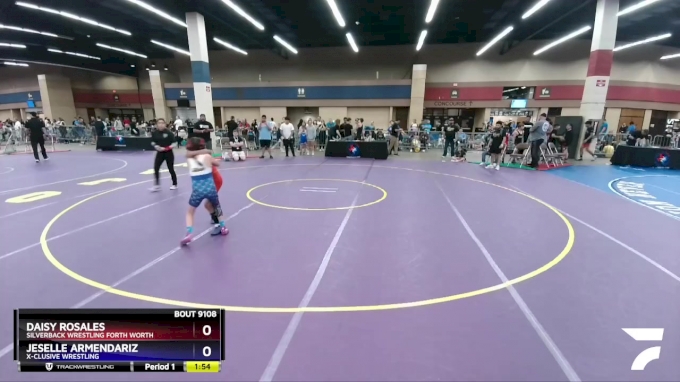 80 lbs 1st Place Match - Daisy Rosales, Silverback Wrestling Forth ...