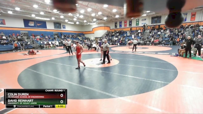 174 lbs Champ. Round 1 - Colin Duren, Milwaukee School Of Engineering ...