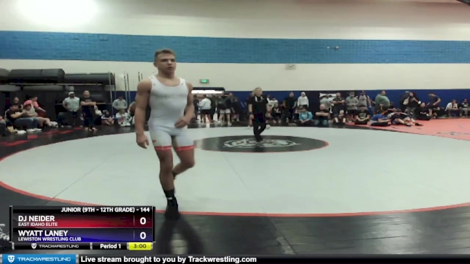 144 lbs Round 1 - Dj Neider, East Idaho Elite vs Wyatt Laney, Lewiston ...