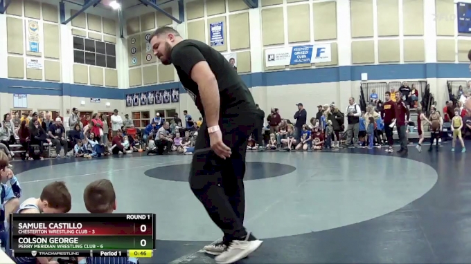 54 lbs Round 1 (3 Team) - Samuel Castillo, Chesterton Wrestling Club vs ...