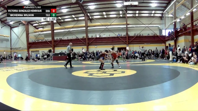 120 lbs Champ. Round 2 - McKenna Wilson, Tulsa Union High School vs ...
