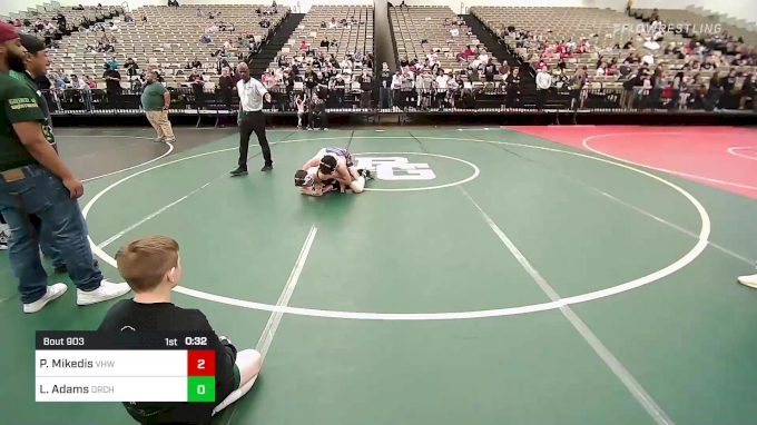 125-J lbs Consi Of 8 #1 - Peter Mikedis, VHW vs Logan Adams, Orchard ...