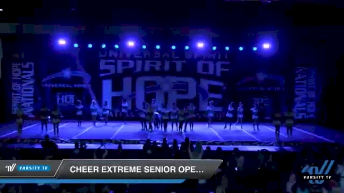 Cheer Extreme Senior Open 4 [2021 Senior Open 4 Day 1] 2021 Universal ...