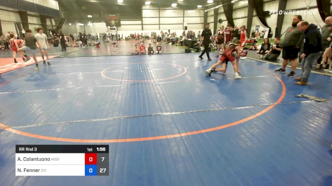 85 lbs Rr Rnd 3 - Anthony Colantuono, Misfits vs Nathan Fenner, D11 Futures