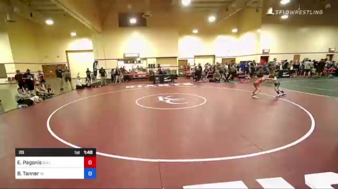 28 lbs Round Of 16 - Elijah Pagonis, BullTrained Wrestling vs Brayden ...