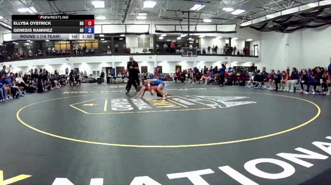 103 lbs Round 1 (16 Team) - Genesis Ramirez, Aurora vs Ellysa Oystrick ...