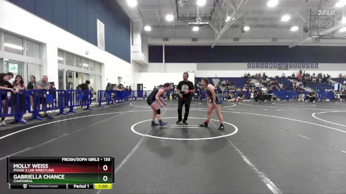 135 lbs 3rd Place Match - Molly Weiss, Phase 3 Lab Wrestling vs ...