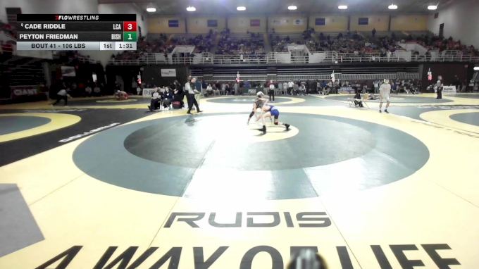 106 lbs Round Of 32 - Cade Riddle, Lakeway Christian vs Peyton Friedman ...