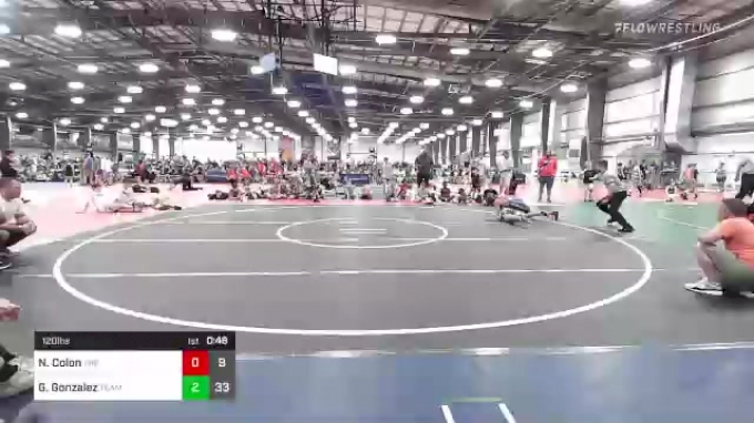 120 lbs Rr Rnd 1 - Nevaeh Colon, The Hunt Wrestling Club Black vs ...