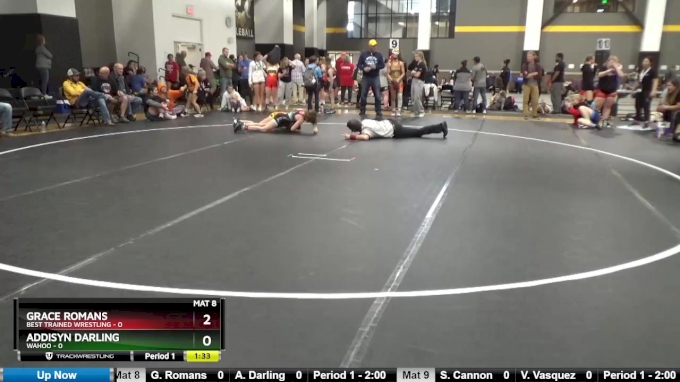 100 lbs 5th Place Match - Grace Romans, Best Trained Wrestling vs ...