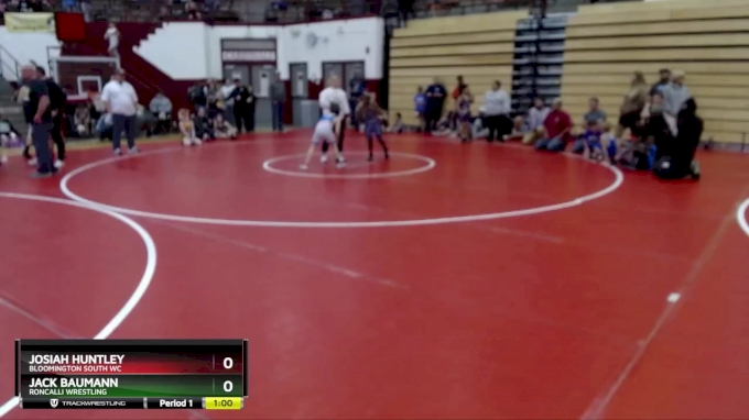 72-74 lbs Round 2 - Josiah Huntley, Bloomington South WC vs Jack ...