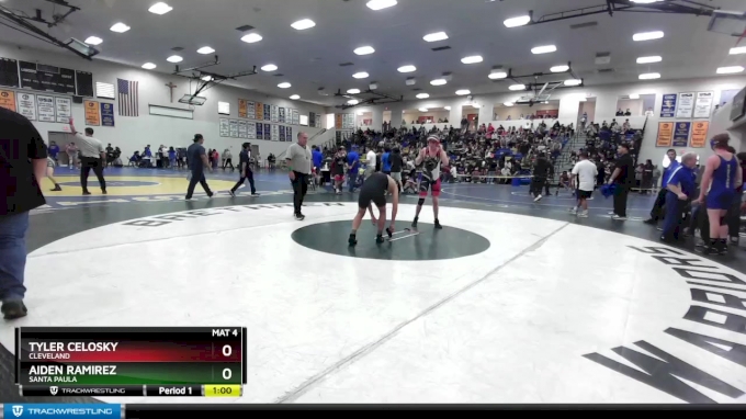 150 lbs Cons. Round 2 - Tyler Celosky, Cleveland vs Aiden Ramirez ...