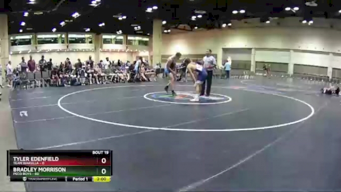195 lbs Round 5 (8 Team) - Tyler Edenfield, Team Wakulla vs Bradley Morrison, PECO Boys