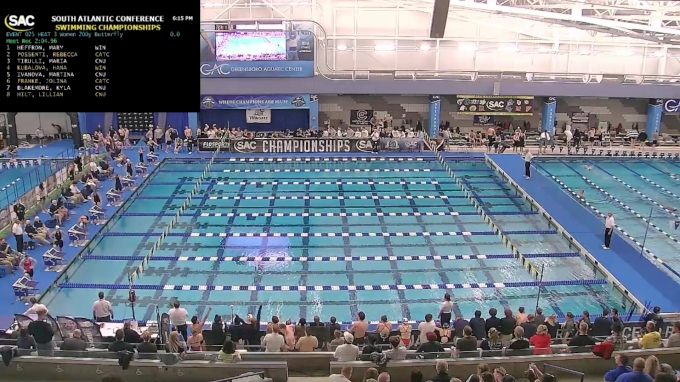 Replay: SAC Swimming Championship | Feb 16 @ 5 PM