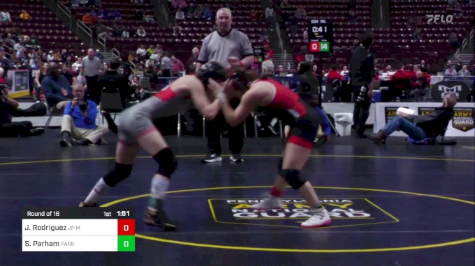 112 lbs Round Of 16 - Journie Rodriguez, JP McCaskey-G vs Sylvyn Parham ...