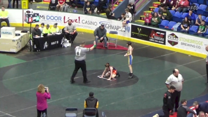 96 lbs Consi Of 32 #1 - Blayne Roosa, Tunkhannock vs Jacob Erb, Armstrong