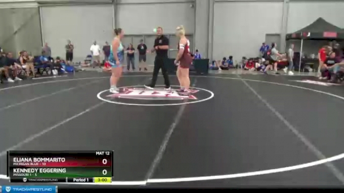 225 lbs Placement Matches (8 Team) - Eliana Bommarito, Michigan Blue vs ...