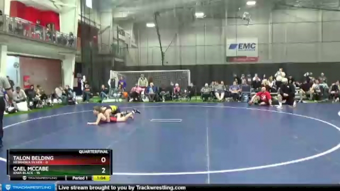 90 lbs Quarterfinals (8 Team) - Cael McCabe, Iowa Black vs Talon ...
