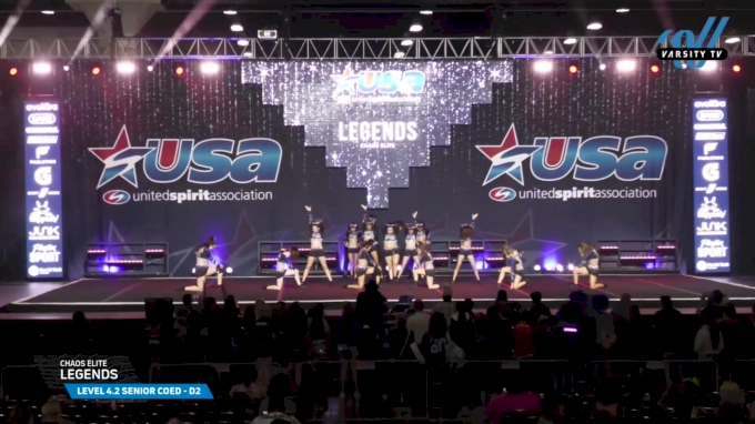 Chaos Elite - Legends [2025 L4.2 Senior Coed - D2 Day 3] 2025 USA All ...