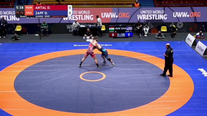 70kg Round 2 - Doug Zapf, USA vs Daniel Antal, HUN
