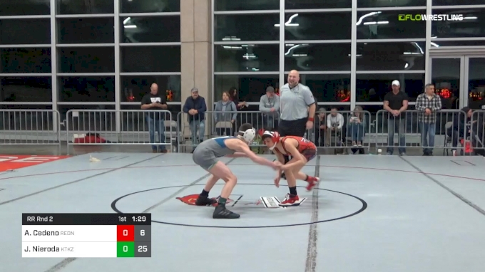 101 lbs Rr Rnd 2 - Antonio Cedeno, RedNose Wrestling School vs Joshua ...