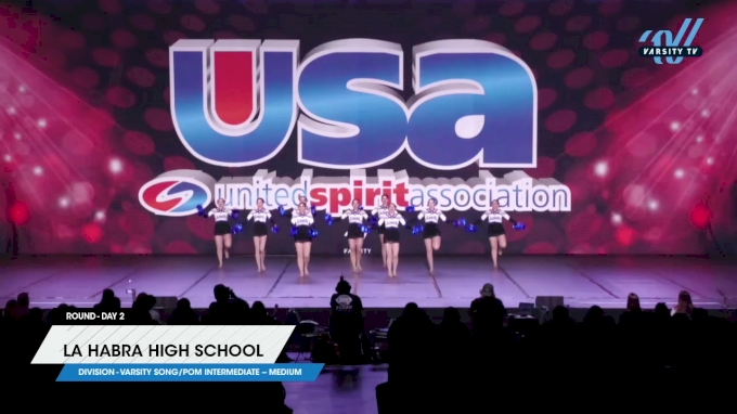 La Habra High School [2024 Varsity Song/Pom Intermediate -- Medium Day 2] 2024 USA Spirit ...
