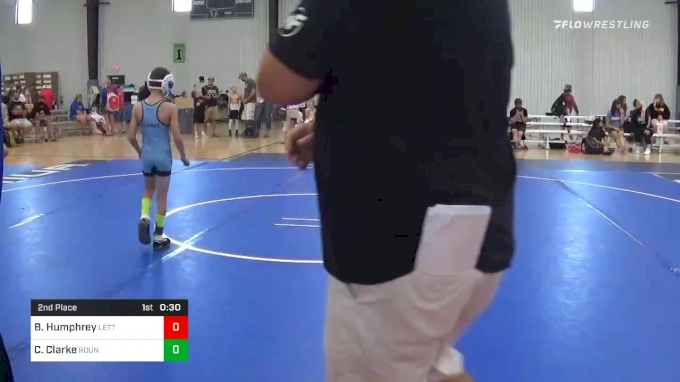 64 lbs Consolation - Brock Humphrey, Letters Trained. vs Cody Clarke ...