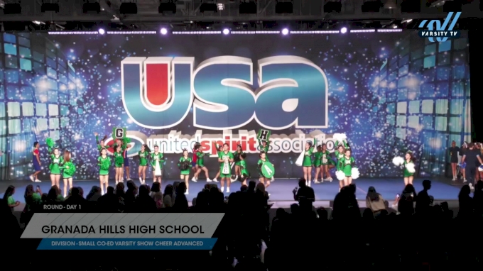 Granada Hills High School [2024 Small Co-Ed Varsity Show Cheer Advanced ...