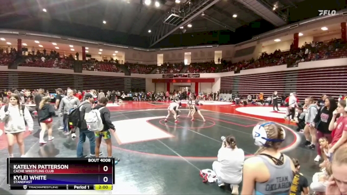 106 lbs Quarterfinal - Katelyn Patterson, Cache Wrestling Club vs Kylei White, StandFast
