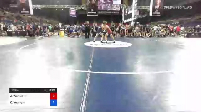 170 lbs Consi Of 8 #1 - Jed Wester, Minnesota vs Caden Young, Wisconsin
