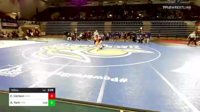 165 lbs Semifinal - Cael Carlson, Minnesota vs Austin Yant, Northern Iowa