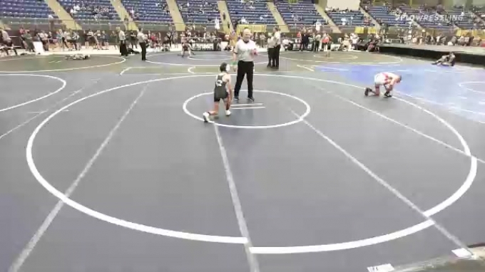 83 lbs Rr Rnd 2 - Logan Dellow, Pomona Elite vs Mason Clark, BlackCat WC