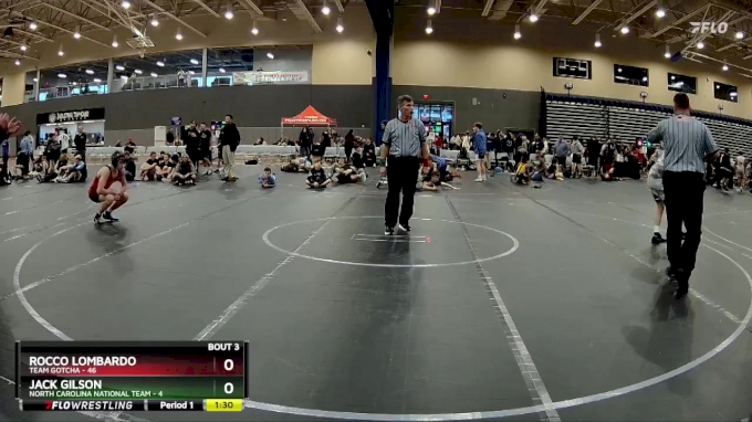 120 lbs Round 1 (8 Team) - Rocco Lombardo, Team Gotcha vs Jack Gilson ...